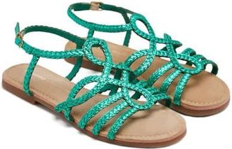 Gioseppo Femme Yakima Sandale Plate, Bleu Aqua, 39 EU