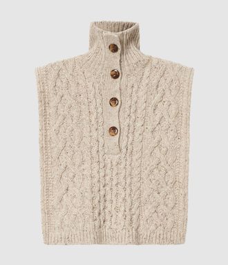 Isabel Marant Echarpe Kara Beige