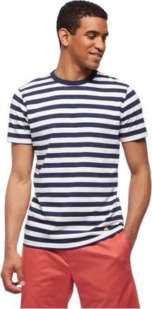 Brooks Brothers Gestreiftes Supima-Baumwoll-T-Shirt - - Tops - Herren - Mehrfarbig - L