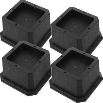 BESPORTBLE Cabilock Satz M&ouml;belerh&ouml;hungen aus Rutschfestem Gummi Hohe Stuhlerh&ouml;hungen und Bettf&uuml;&szlig;e f&uuml;r Sofa Waschmaschine und Schrank Kratzschutz und Stabilit&auml;t f