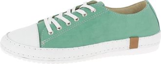 Andrea Conti Damen Halbschuh Schnürschuh bequem tolle Farbe 0025903, Größe:39 EU, Farbe:Grün