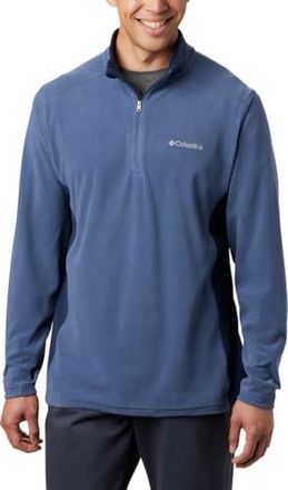 Columbia Klamath Range 2 Half Zip Pull en polaire Homme, Dark Mountain/Collegiate Navy, XXL