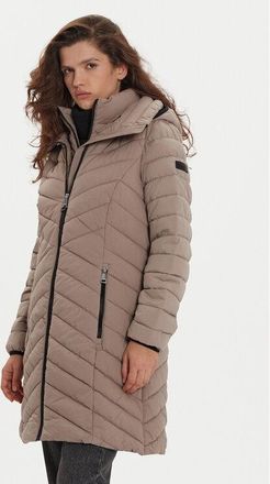 DKNY Winterjacke DLEMPN46 Beige Slim Fit