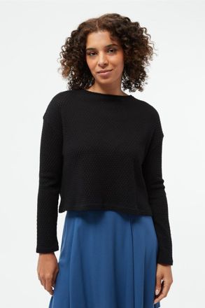 Givn Damen vegan Pullover Maria Schwarz