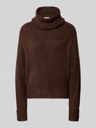 Ichi Relaxed Fit Strickpullover mit Rollkragen Modell IHKAMARA