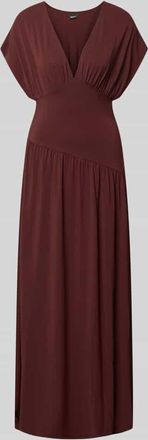Gina Tricot Maxikleid mit V-Ausschnitt