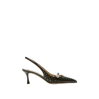 N&deg;21 Femme, Chaussures, Noir, Taille: 37 EU Slingbacks Pointus Perfor&eacute;s