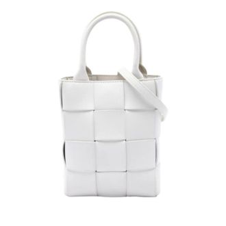 Bottega Veneta Pre-owned Cassette Tote - - Pre-owned - Damen - Wei&szlig; - ONE SIZE