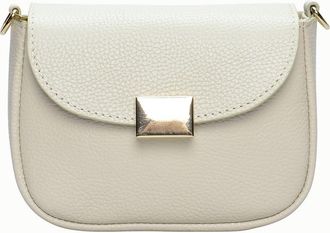 Anna Luchini Beige Rindsledertasche