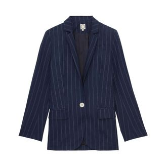 Ines De La Fressange Femme, Vestes, Bleu, Taille: 42 FR Veste Bruna
