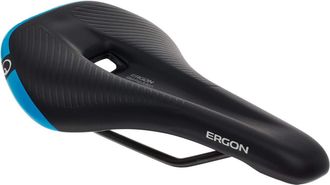 Ergon Herren SM Pro Fahrradsattel, Black/Blue, M/L