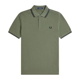 Fred Perry M3600 Polo-Shirt - - Tops - Herren - Gr&uuml;n - L
