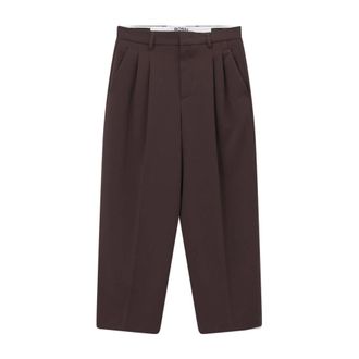Rossi Rossi, Femme, Pantalons, Brun, Taille: 38 FR Pantalon large