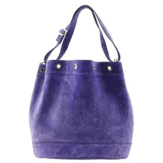 Herm&egrave;s Pre-owned Stoff crossbody-taschen - - Pre-owned - Damen - Lila - ONE SIZE