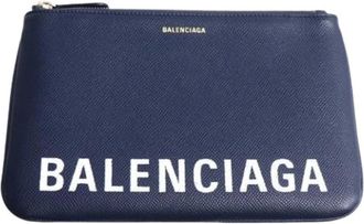 Balenciaga unisex, Pre-owned, Bleu, Taille: ONE Size Pochette Vintage Pre-owned