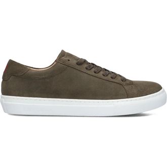 Les Deux Gr&uuml;ne Wildleder-Sneaker f&uuml;r Herren - - Shoes - Herren - Gr&uuml;n - 41 EU