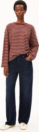 Armedangels Sweatshirt FRANKAA MAARLEN STRIPE Oversized Fit