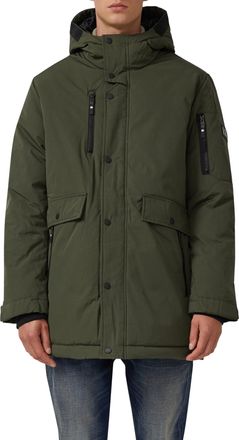 s.Oliver Wasserabweisender Parka mit Kapuze und sportiven Details