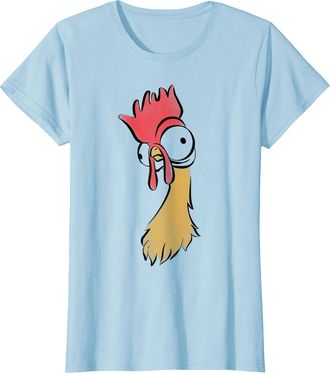 Disney Moana Heihei Rooster Chicken Big Face Costume T-Shirt