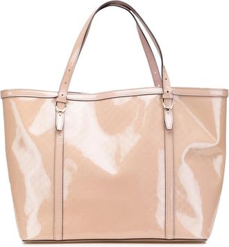Gucci Shopper - Microguccissima Patent Nice Tote - Gr. unisize - in Braun - für Damen