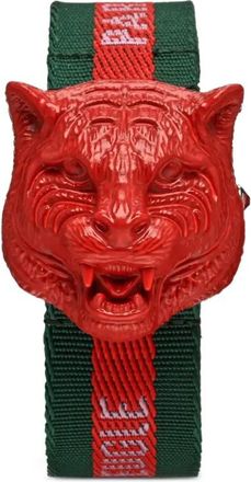 Gucci Red Tiger Armbanduhr 38mm - Wei&szlig;