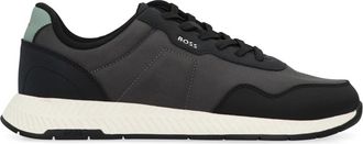HUGO BOSS Homme, Chaussures, Noir, Taille: 42 EU Titanium Low-top Baskets