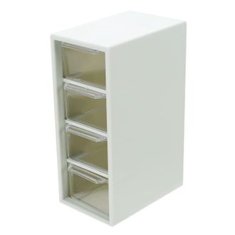 Cabilock Aufbewahrungsbox Aus Kunststoff Mehrschichtiges Design F&uuml;r Das B&uuml;ro Im Wohnheim Und Den Zugriff Auf Ihre Kleinen Gegenst&auml;nde