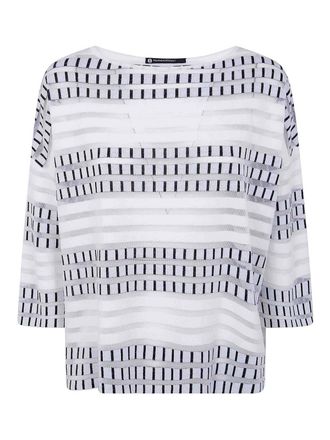 Pierantonio Gaspari Pull Col Rond - Blanc