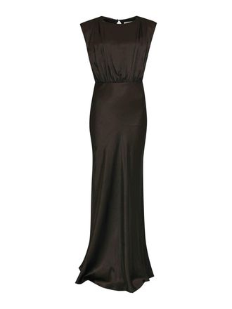 Semicouture Robe De Soir&eacute;e - Marron
