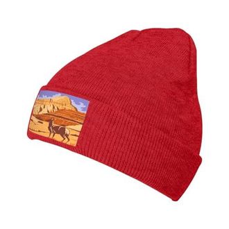 Generic &Eacute;pais Tricot&eacute; Bonnet, Parc National des Badlands, Universelle Knit Beanie, Tricoter Chapeau pour Femme, Adultes, Ski