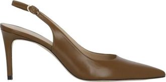 Stuart Weitzman Femme, Chaussures, Brun, Taille: 39 EU Power Slingback 75
