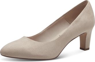 Tamaris Damen Klassische Pumps, Frauen Pumps,TOUCHit-Fu&szlig;bett,einlege-Sohle,Ivory Copper,Old Rose,Olive,metallic,pink,Cognac,Folk,Ivory,38 EU
