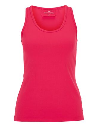 Venice Beach Sport-Top mit k&ouml;rpernaher Schnittform und schmalen Tr&auml;gern Brenda XL, Ruby red
