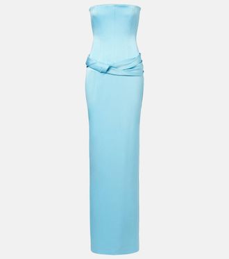 Alex Perry Robe aus Cr&ecirc;pe-Satin