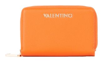 Valentino Geldb&ouml;rse FAE Re Zip Around Wallet Arancio Neonorange