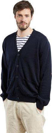 Armor Lux Herren Cardigan Strickjacke, Marine Deep, Large