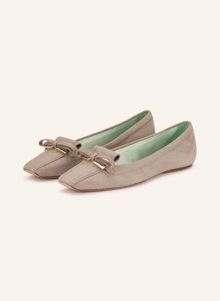 Roger Vivier Ballerinas Trompette braun