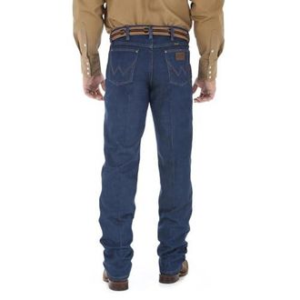 Wrangler Mens Premium Performance Cowboy Cut Regular Fit Jean, Prewashed, 42W x 32L