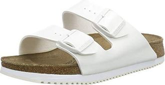 Birkenstock Femme Arizona Birko-Flor Mules, Noir, 37 EU Étroit