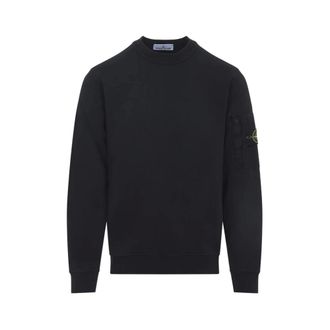 Stone Island Homme, Sweatshirts et sweats &agrave; capuche, Noir, Taille: XL Zip SweaT-shirt
