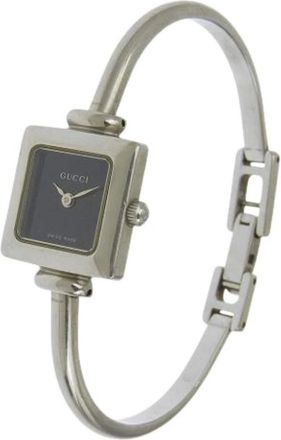 Gucci Montre vintage doccasion - Femme - Pre-owned - Noir - Taille: ONE Size