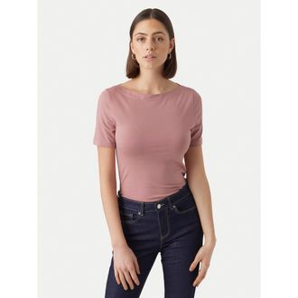Vero Moda T-Shirt Panda 10231753 Rosa Regular Fit
