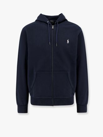 Ralph Lauren Cotton blend sweatshirt with embroidered logo on the front - POLO RALPH LAUREN - gender_Man