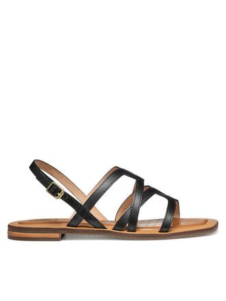 Geox Sandalen D Sozy Qc D55YFA 0001J C9999 Schwarz