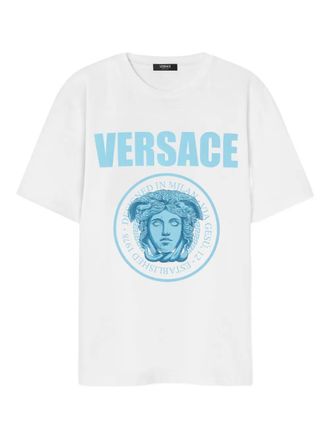 Versace t-shirt Medusa Biggie - Blanc