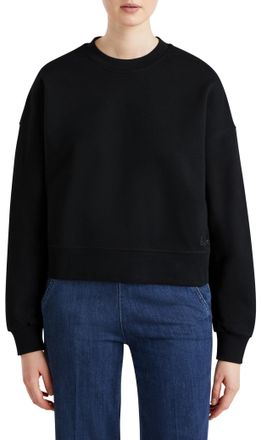 Benetton Damen Maglia G/C M/L 3unid109a Sweatshirt ohne Kapuze, Schwarz, S