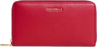 Coccinelle Femme, Accessoires, Rouge, Taille: ONE Size Zip Wallet
