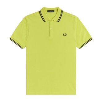 Fred Perry Herren, Oberteile, Gr&uuml;n, LGr&ouml;&szlig;e
