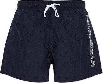 Emporio Armani Homme, Maillots de bain, Bleu, Taille: 2XL Swim Shorts