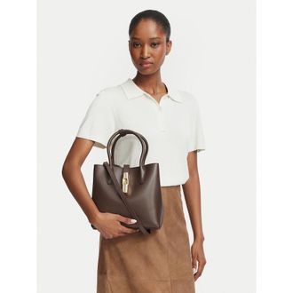 Furla Handtasche Furla Goccia S WB01949 ARE000 4284S Dunkelbraun
